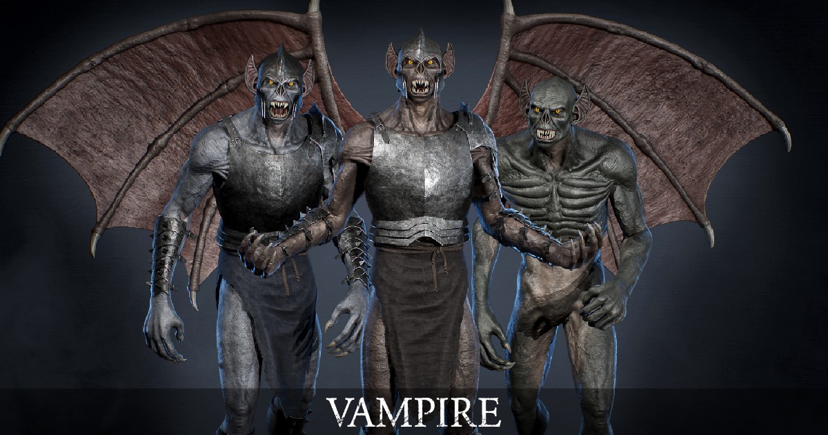 Monster Vampire Modular | Characters | Unity Asset Store