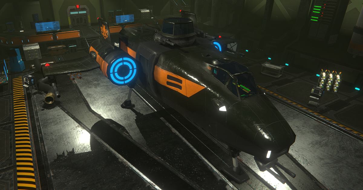 Animated Multi-Function Spaceship with Interior | 3D Space | Unity ...