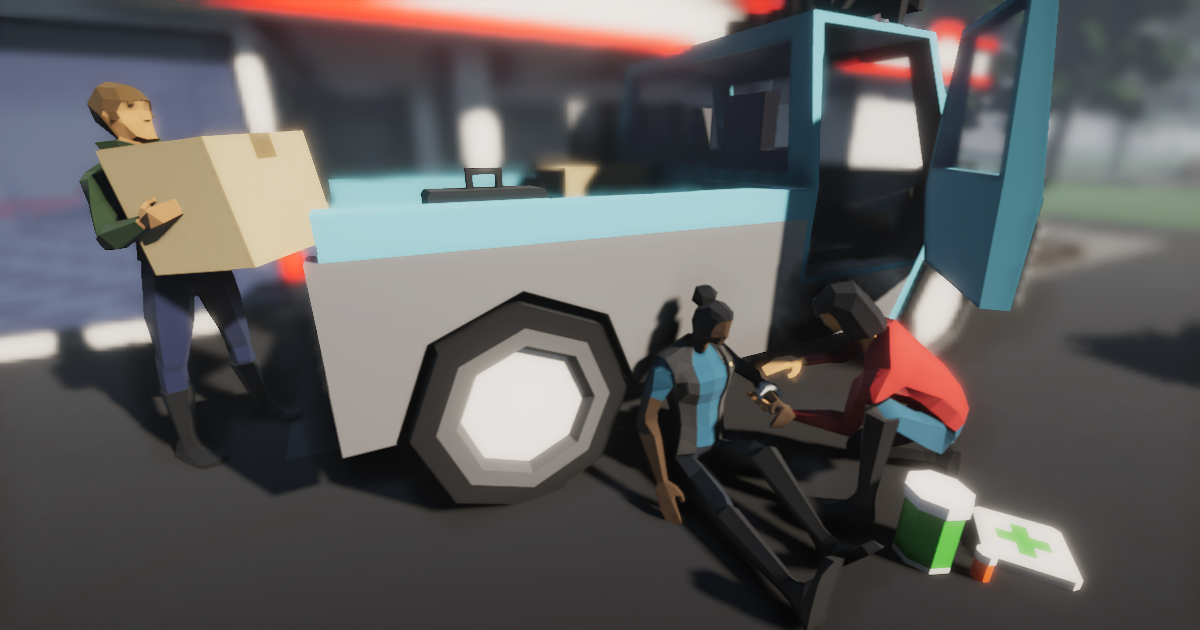 Traverse: Low Poly Apocalypse | 3D Urban | Unity Asset Store