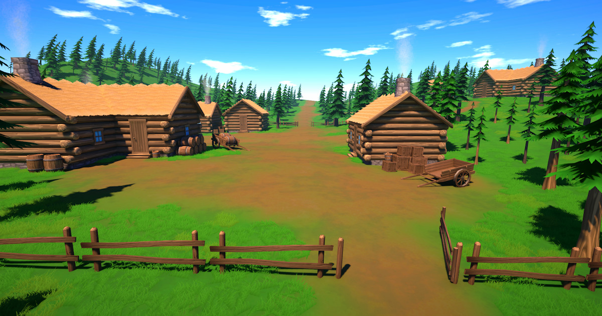 Village - Stylized Fantasy Environment | 3D 판타지 | Unity Asset Store