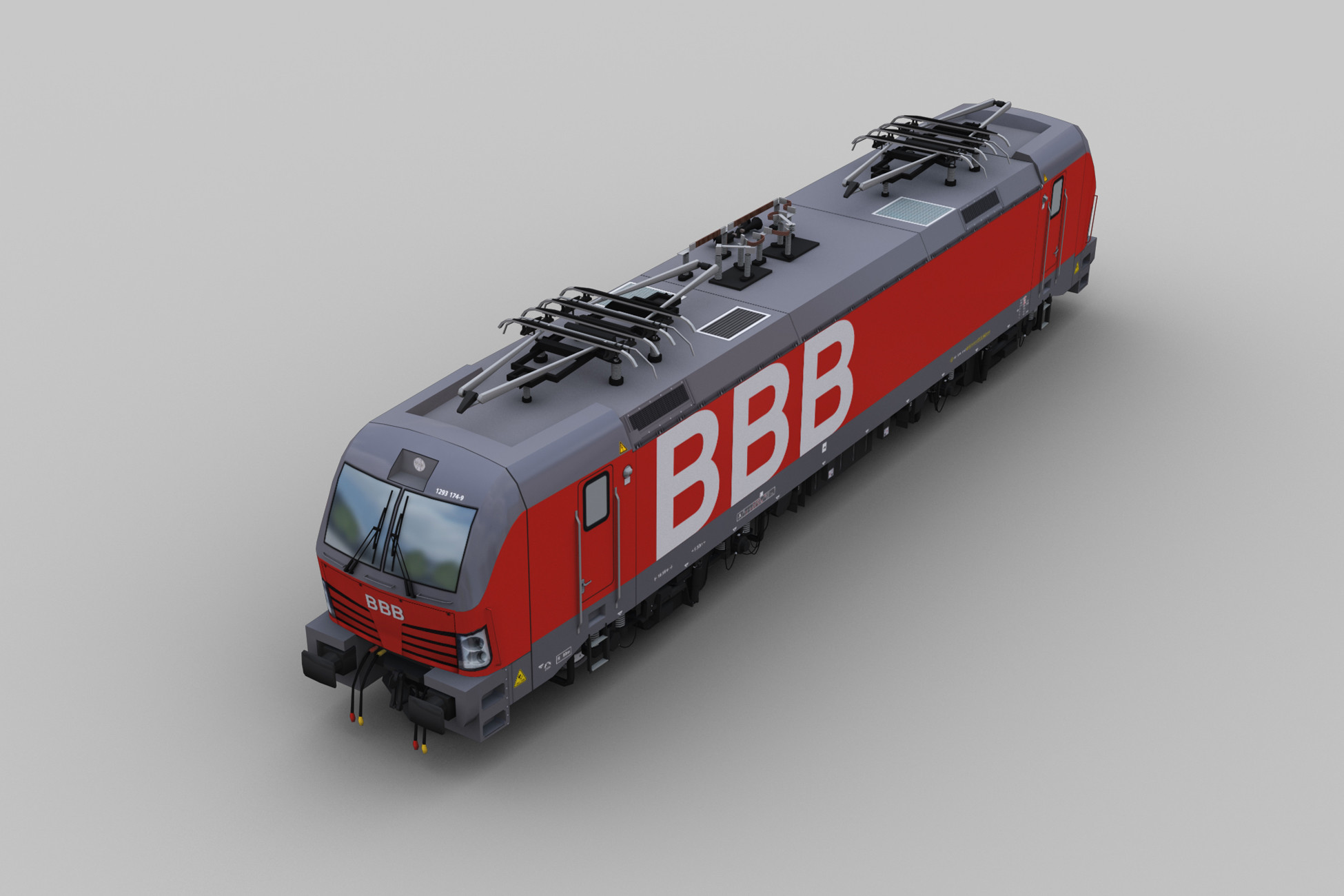 Locomotive Low Poly 2 | 3D Land | Unity Asset Store