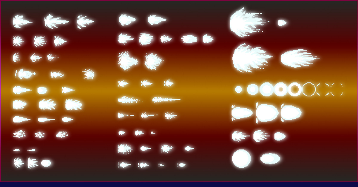 RC Art - Rocket Thruster Animations | 2D | Unity Asset Store