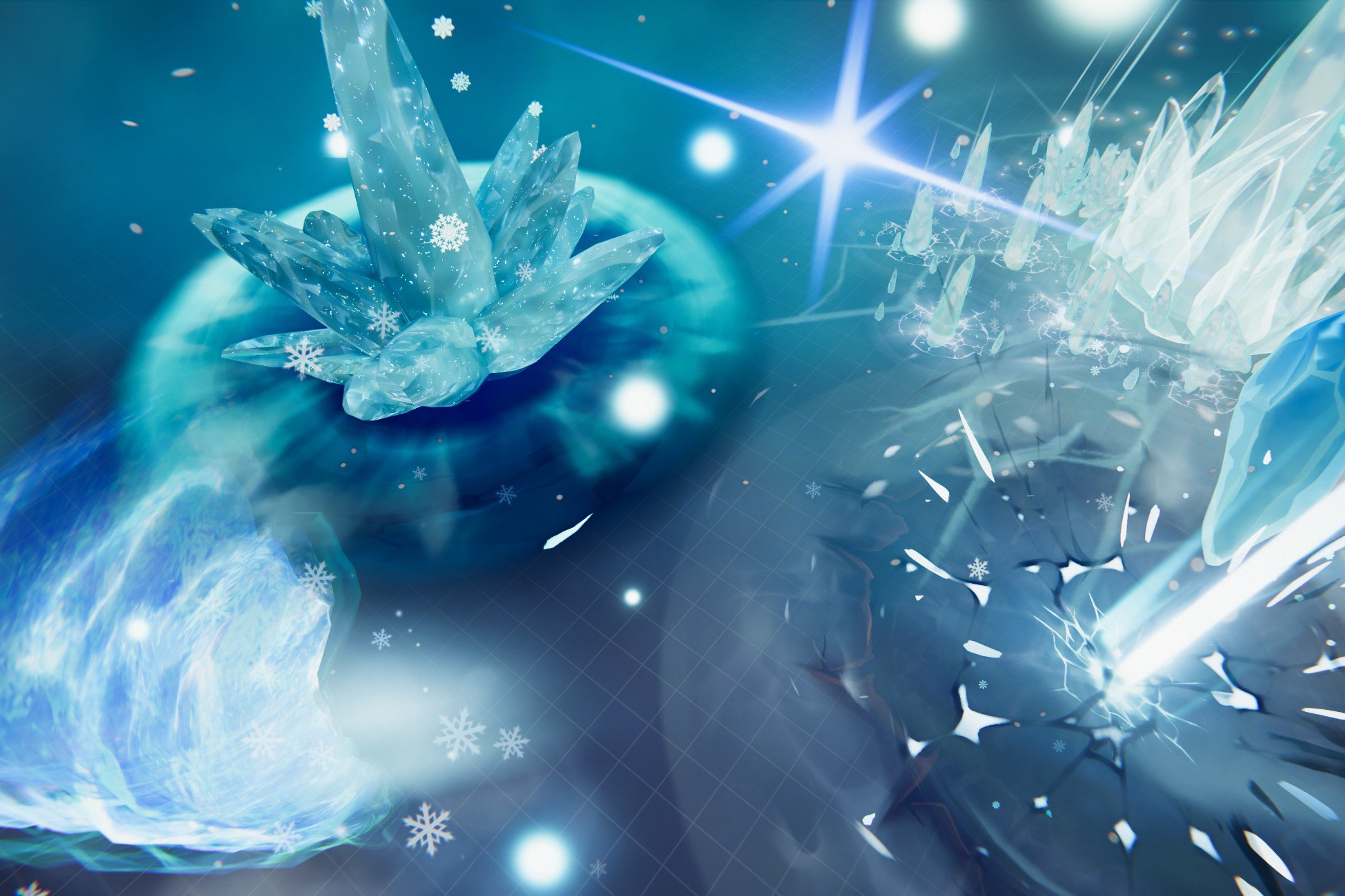 Frost & Ice Stylized VFX Starter Kit by Piloto Studio
