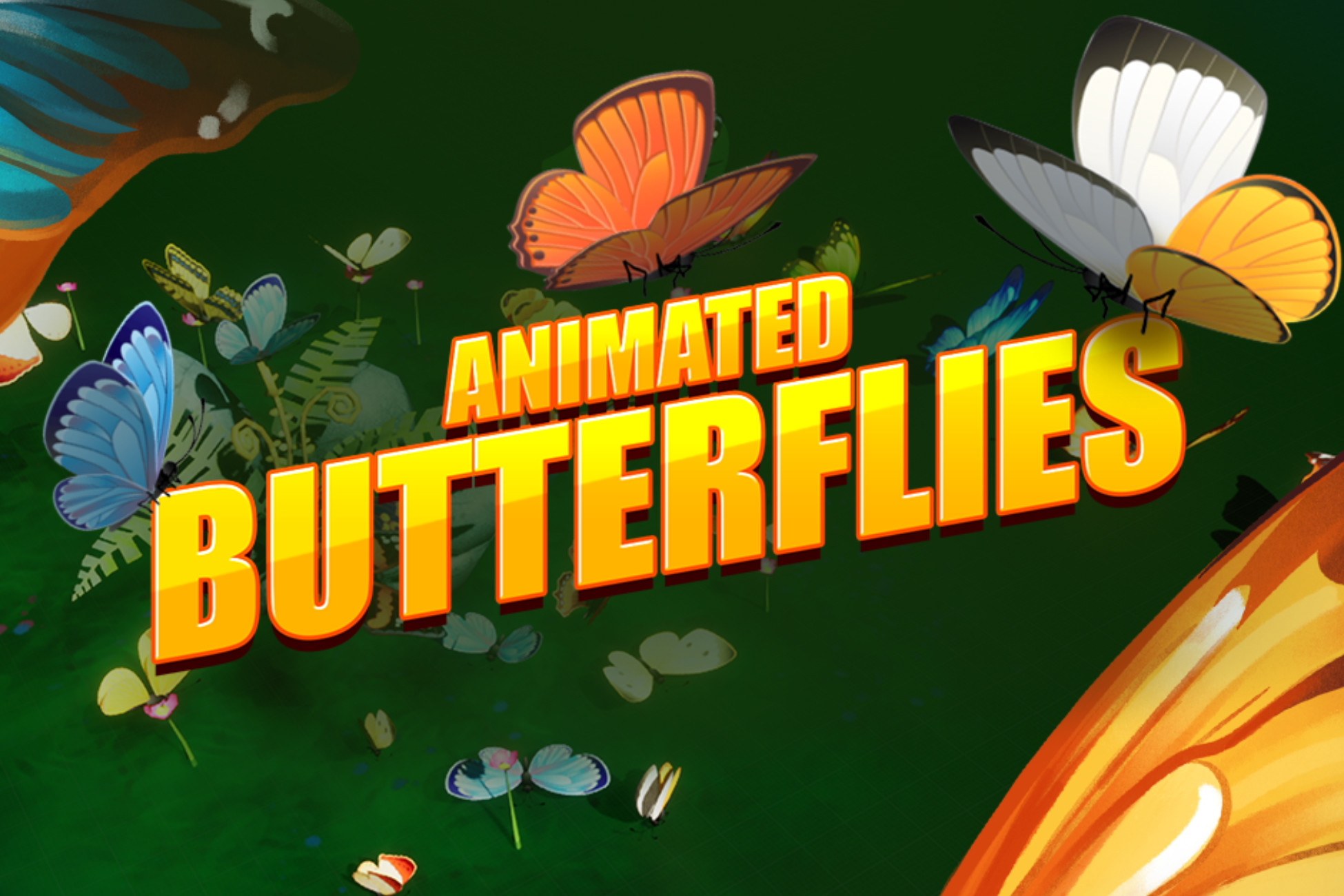 12 Animated Butterflies Pack | Characters | Unity Asset Store