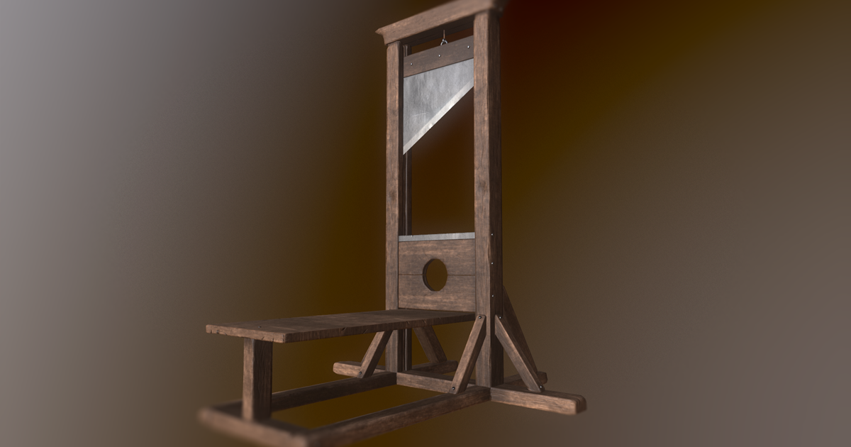 Animated Guillotine PBR | 3D Tools | Unity Asset Store