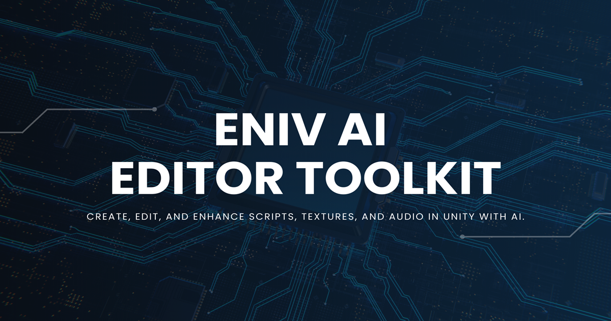 Eniv AI Editor Toolkit | Generative AI | Unity Asset Store