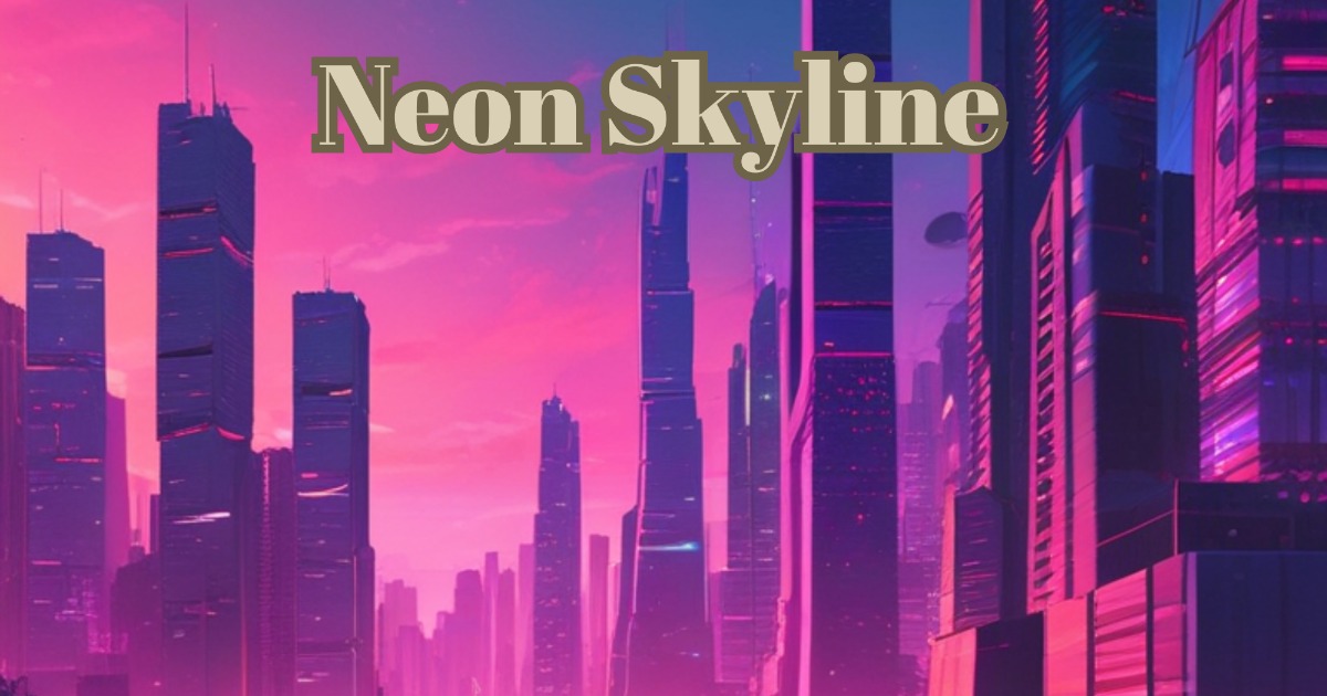 Neon Skyline - Future Bass, Chillawav | 전자음 음악 | Unity Asset Store