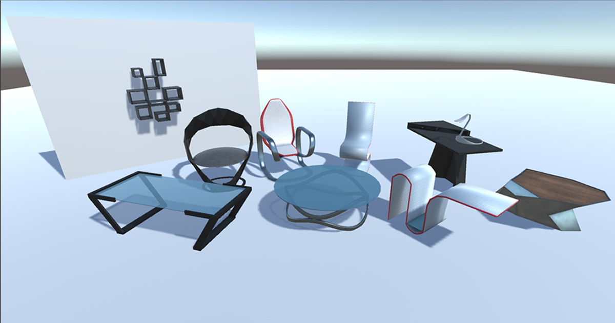 Modern Furniture Pieces Pack | 3D Furniture | Unity Asset Store