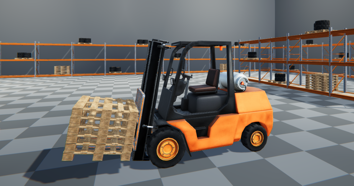 Forklift Controller - HEAVY MACHINERY | Systems | Unity Asset Store