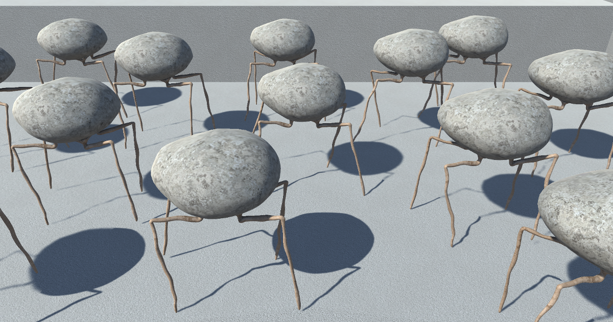 Walking Rock | 3D Creatures | Unity Asset Store