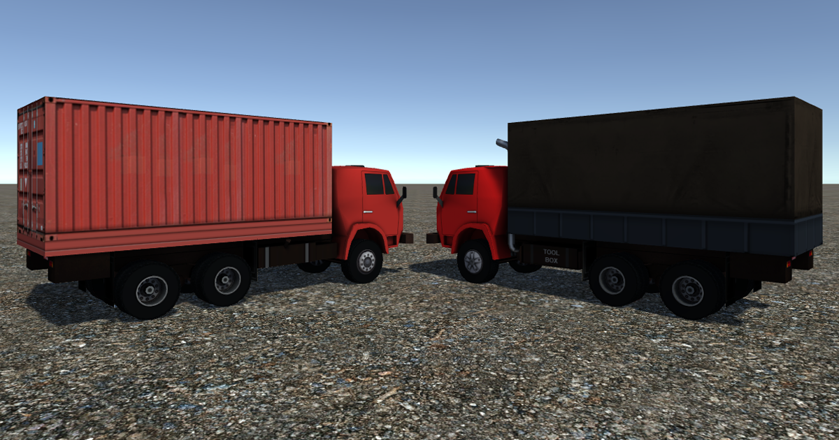 Industrial Small Truck Pack - VI | 3D Land | Unity Asset Store