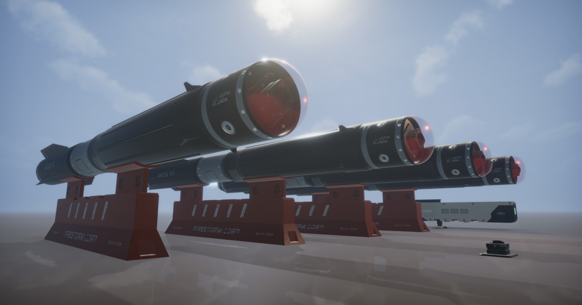 Ares K1 Missile | 3D Weapons | Unity Asset Store