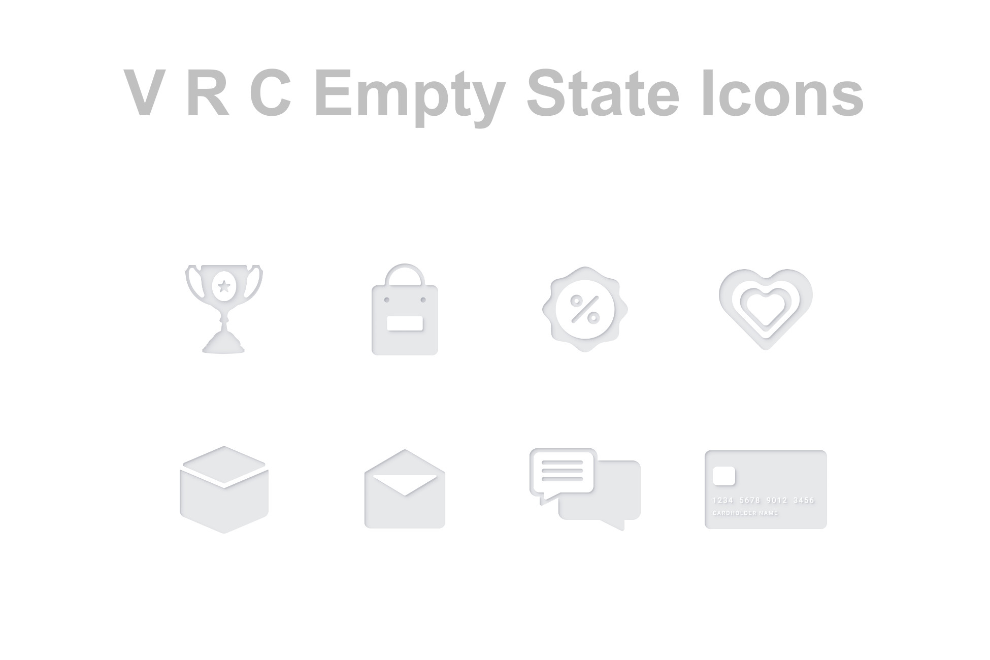 VRC EMPTY STATE ICONS | 2D 图标 | Unity Asset Store VRC EMPTY STATE ICONS | 2D 图标 | Unity Asset Store