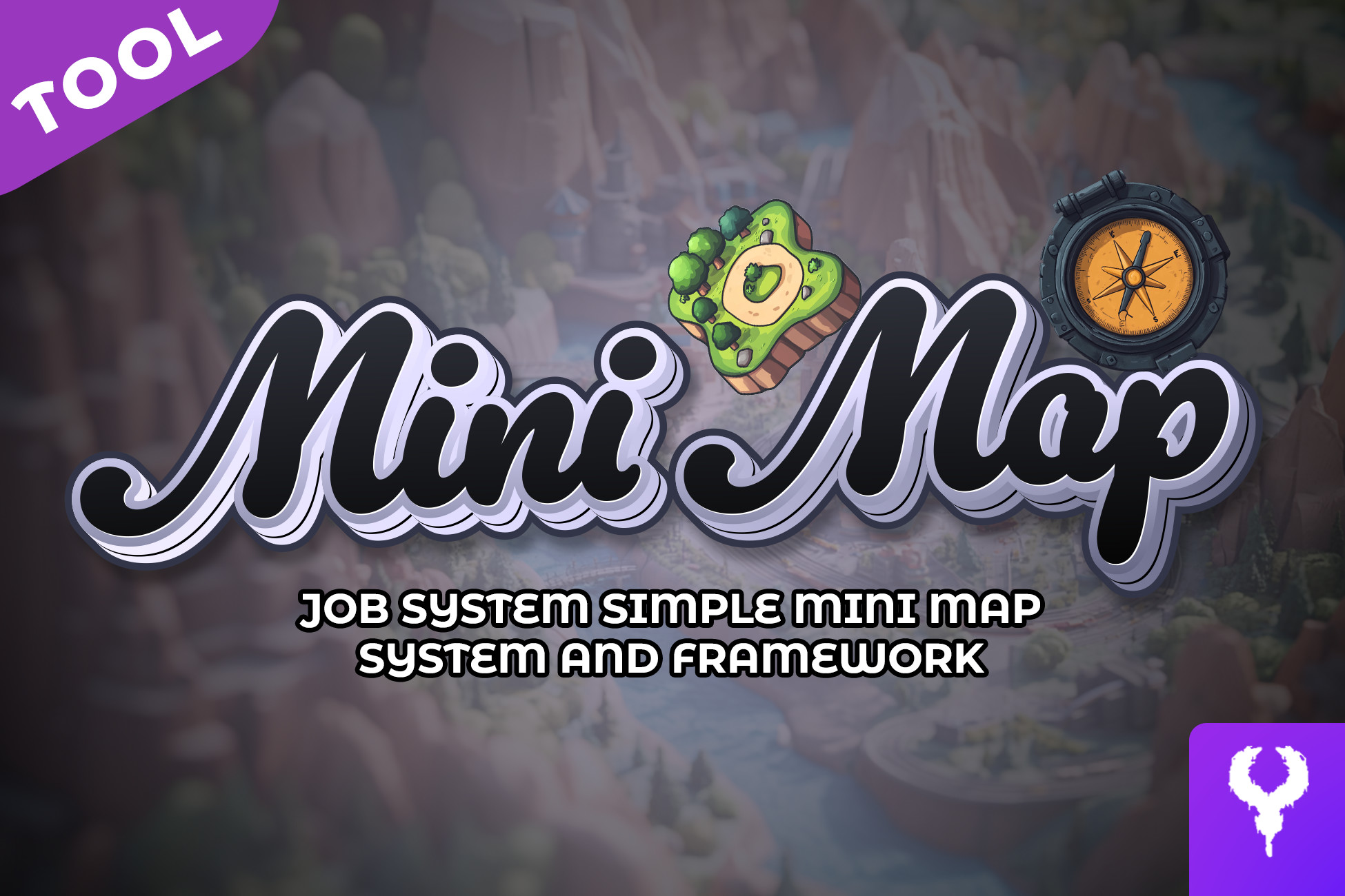 Mini Map | Simple Job System Mini Map/ Performant Mini Map Framework | Systems | Unity Asset Store
