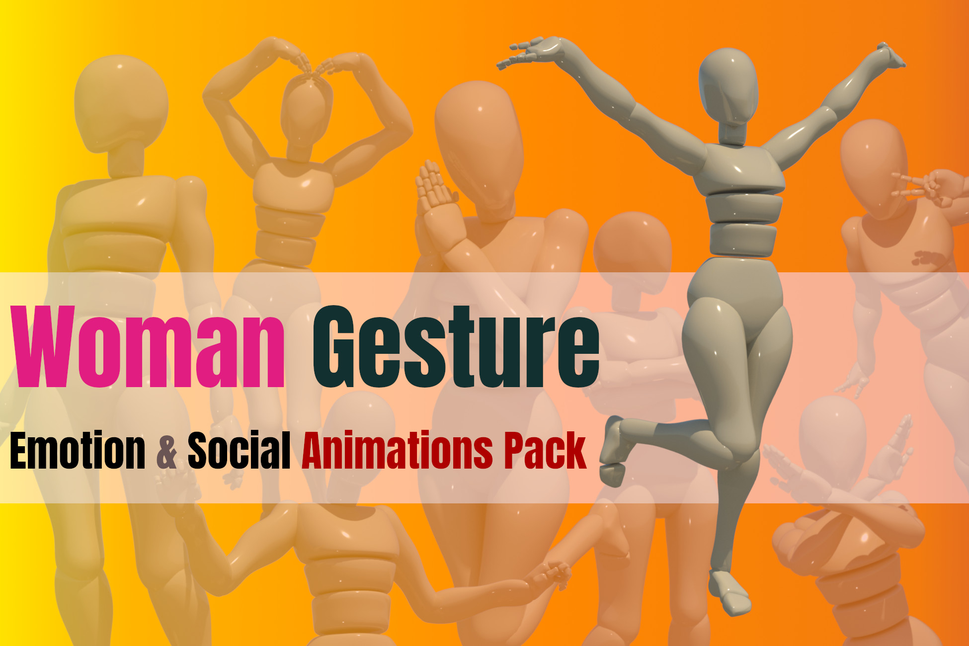 Woman Gesture01 Animations | 3D Animations | Unity Asset Store