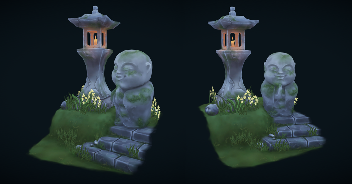 Japanese lantern | 3D Fantasy | Unity Asset Store