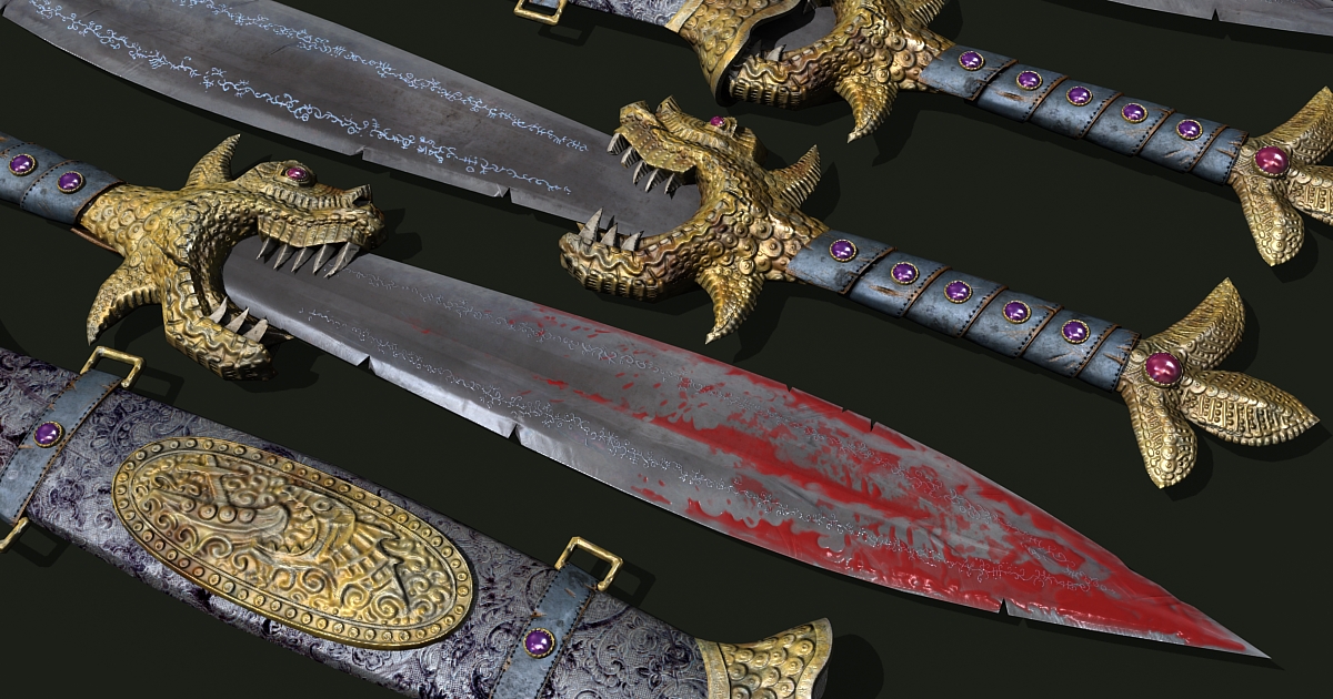 Leviathan Sword | 3D Weapons | Unity Asset Store