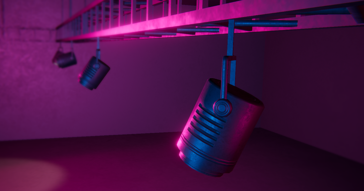 Spotlight and Structure | 3D Interior | Unity Asset Store