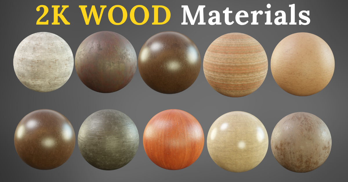 Wood Materials(2K) - 11 | 2D Wood | Unity Asset Store