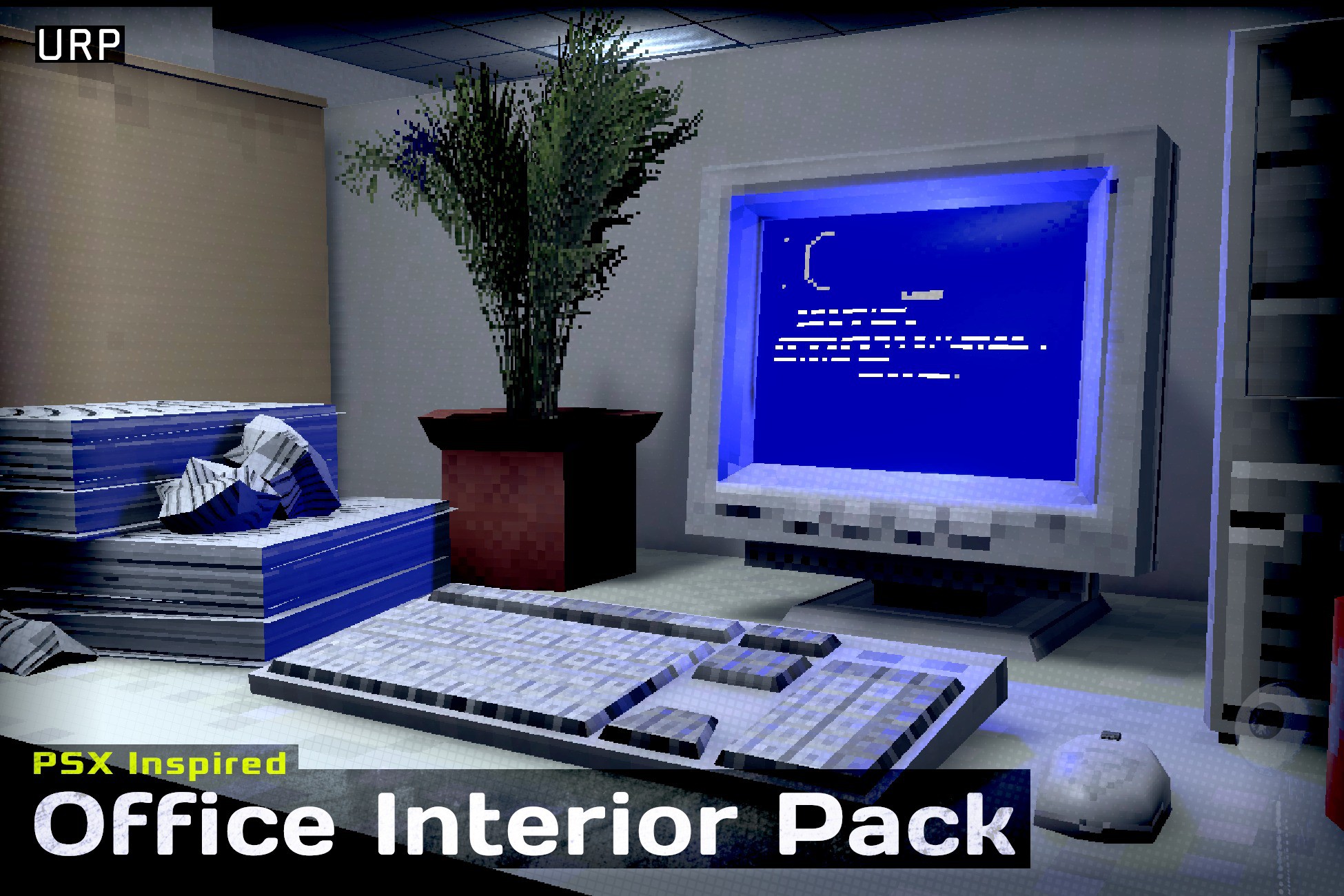 Retro PBR - Office Interior Pack | 3D Environments | Unity Asset Store