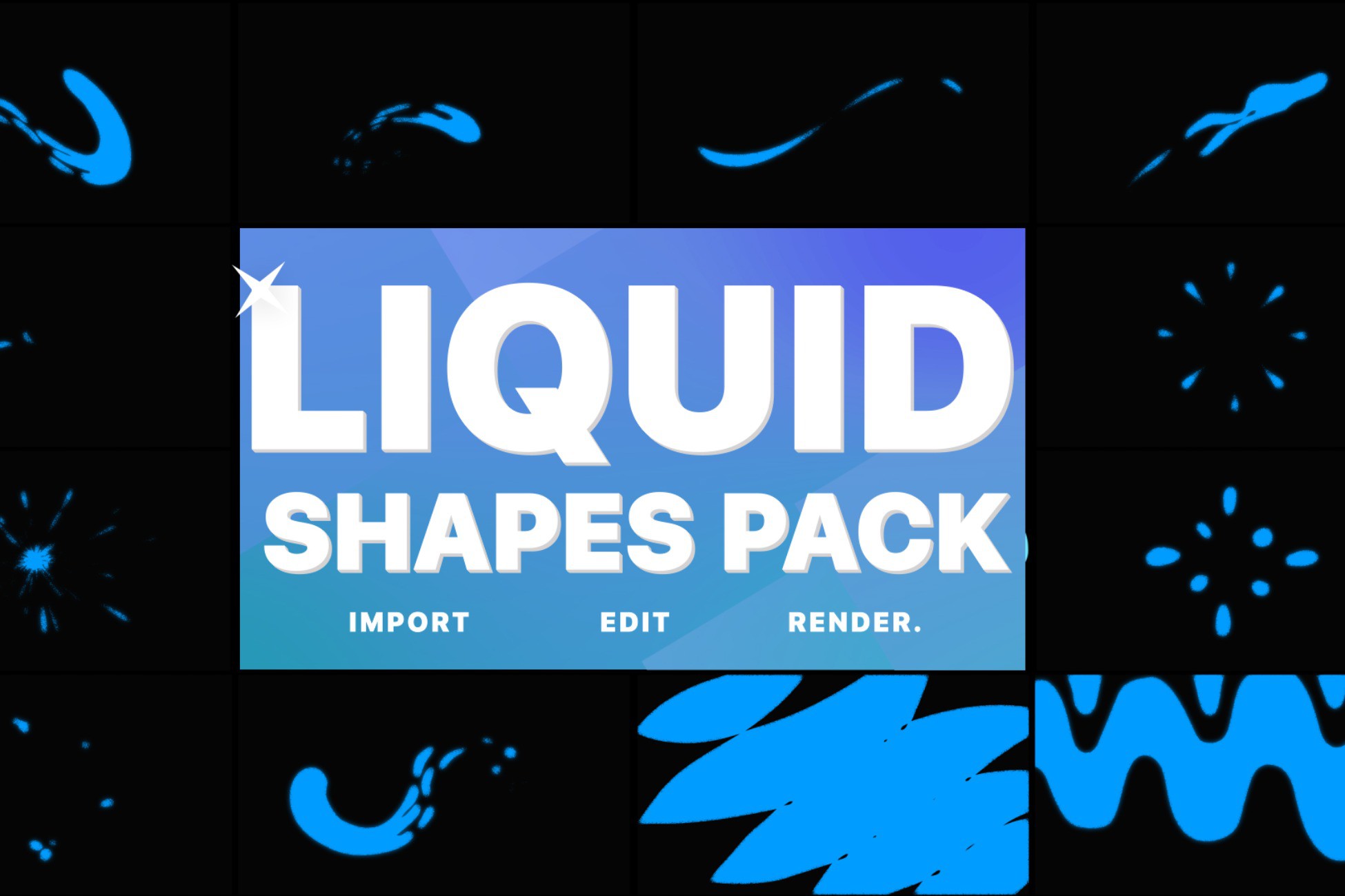Liquid Shapes Pack (02.02) | 2D Textures & Materials | Unity Asset Store