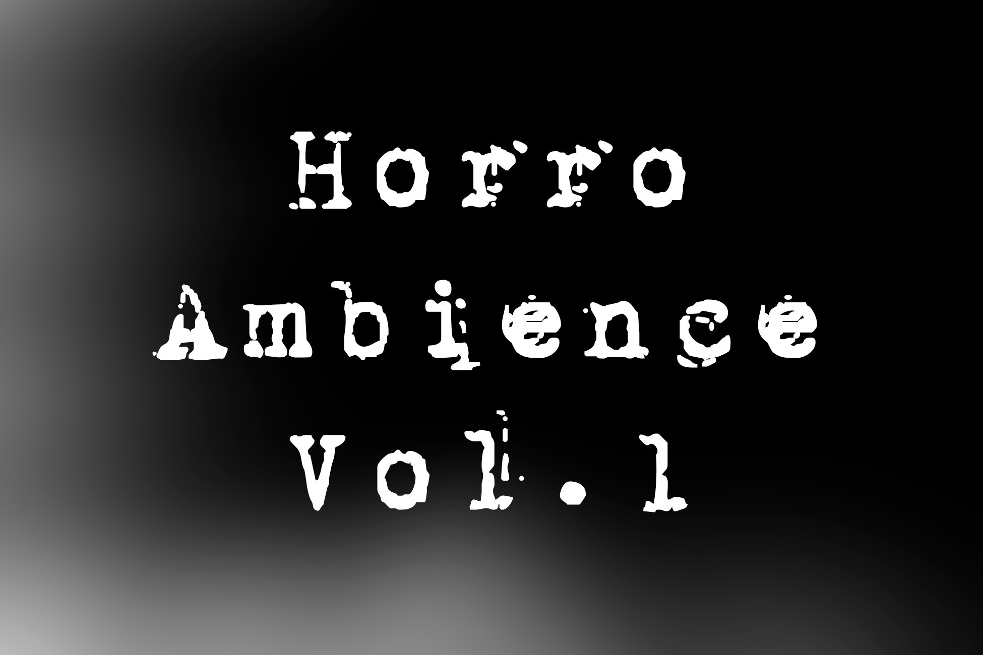 Horror Ambience Vol.1 | Audio Ambient | Unity Asset Store