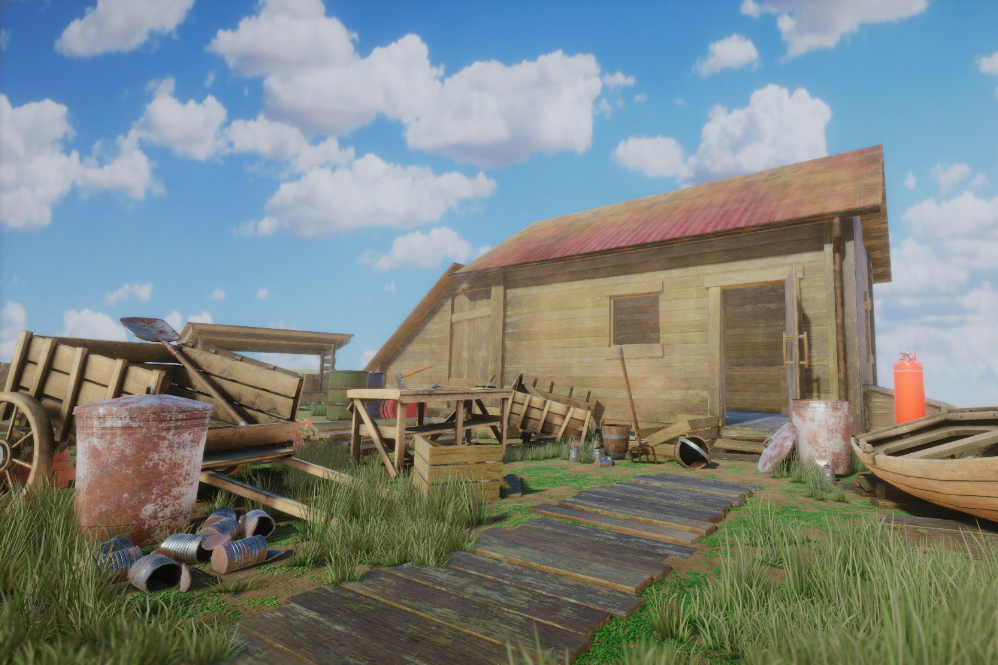 Isolated Hut | 3D Urban | Unity Asset Store