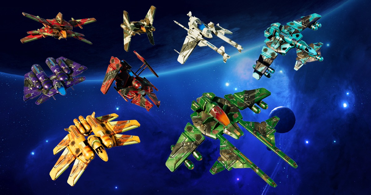 Sci-Fi Modular Spaceship Night Aye | 3D Space | Unity Asset Store