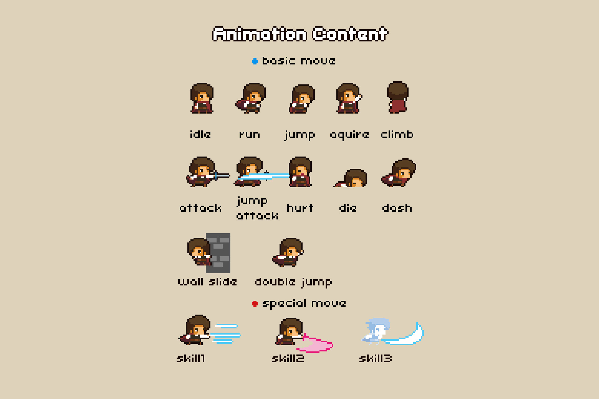 2D Pixel Hero Fighter 2 | 2D 캐릭터 | Unity Asset Store