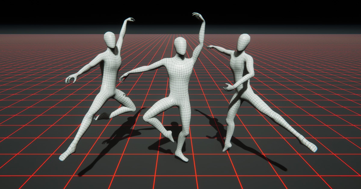 Ballet MoCap Collection 01 | 3D 动画 | Unity Asset Store