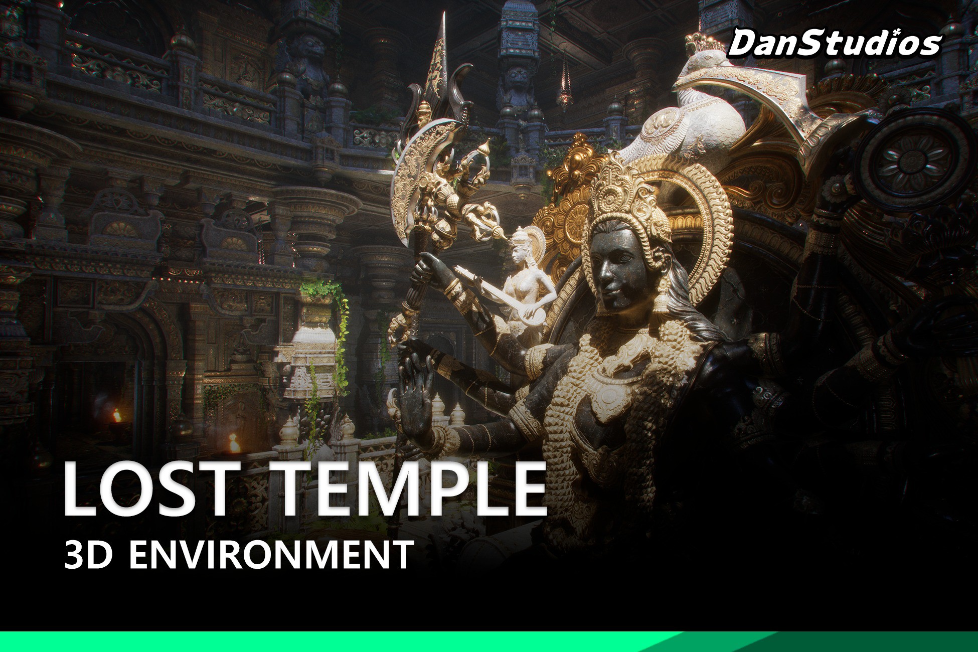 Lost Temple Environment | Modular | HDRP/URP/Built-in | 3D Environments | Unity Asset Store