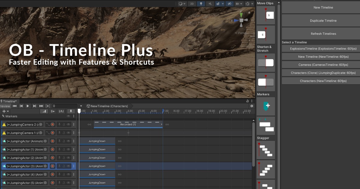 OB - Timeline Plus (Fast & Easy Features) | Utilities Tools | Unity ...