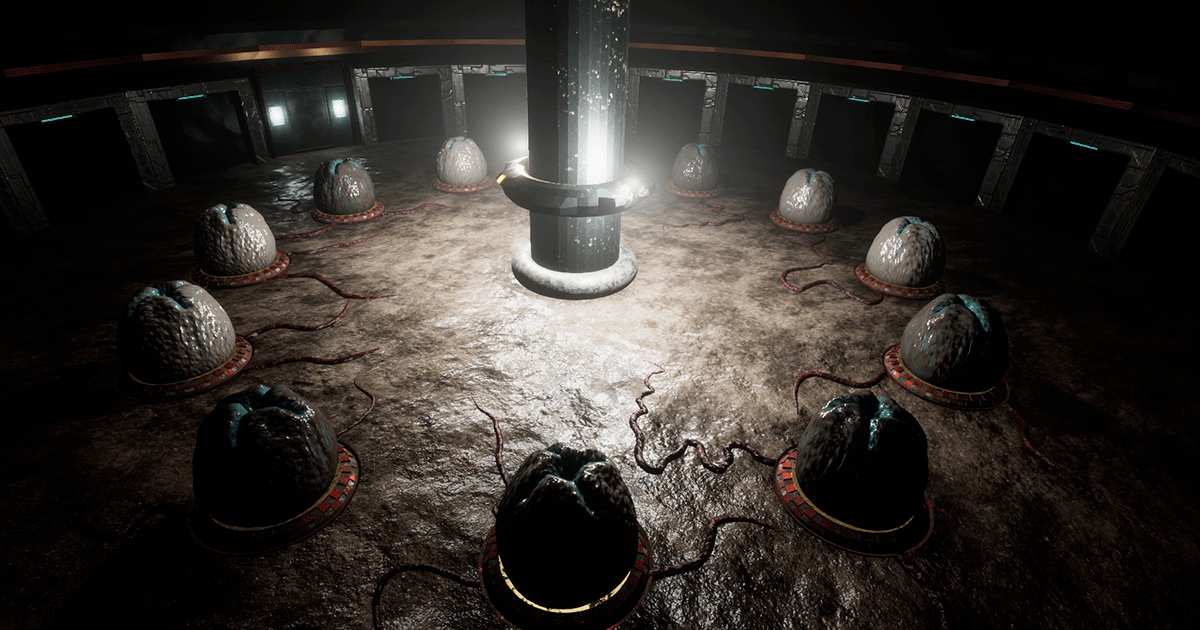 Alien Temple | 3D Sci-Fi | Unity Asset Store
