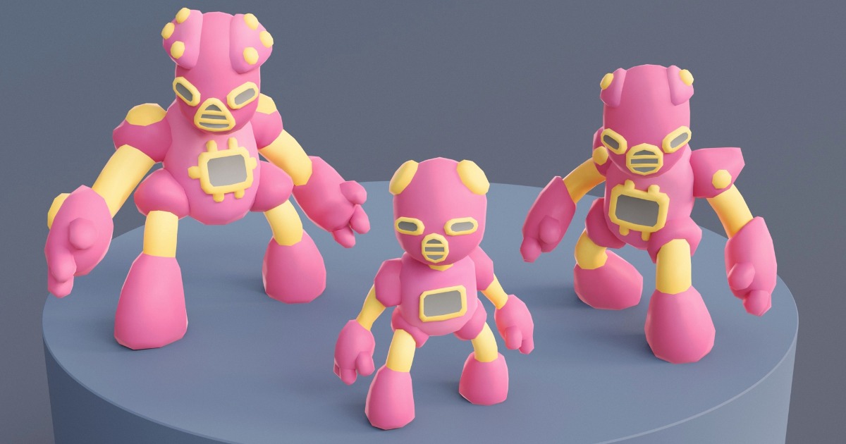 Robot Characters - Sitter | 3D Robots | Unity Asset Store