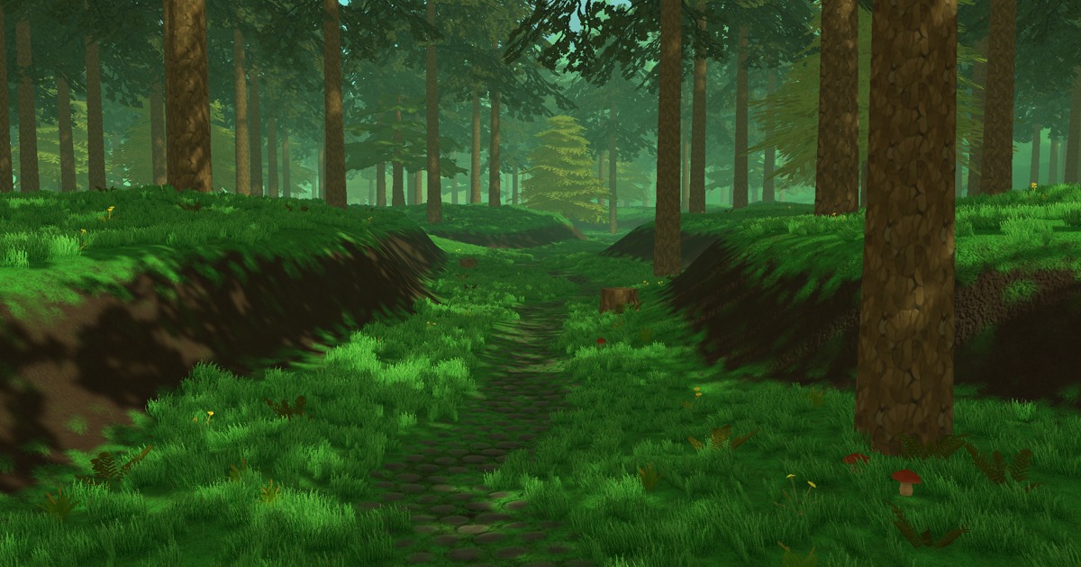 Hand Painted Nature Kit LITE | 3D Environments | Unity Asset Store
