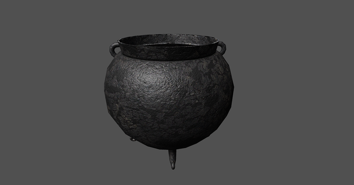 Cauldron PBR | 3D Props | Unity Asset Store