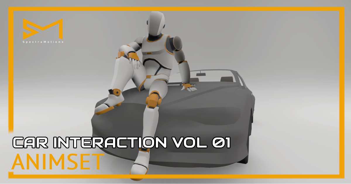Car Interaction Animset Vol 01 | 3D Animations | Unity Asset Store