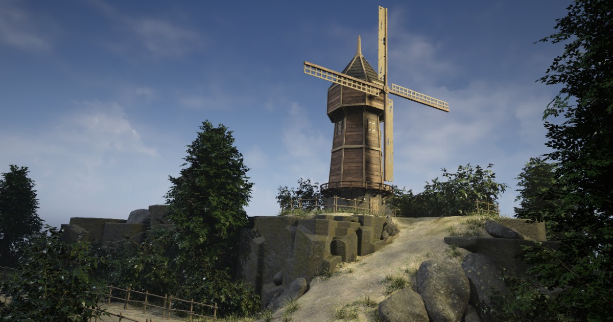 Windmill | 3D Historic | Unity Asset Store