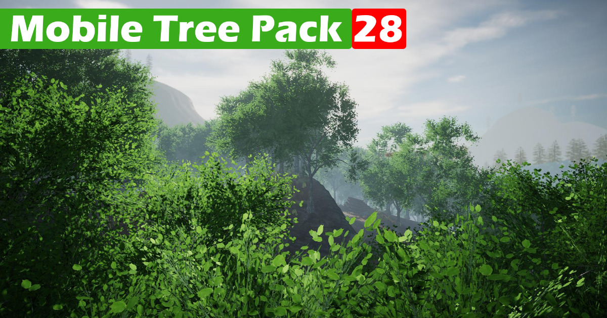 Mobile Tree Pack (28) | 3D Trees | Unity Asset Store