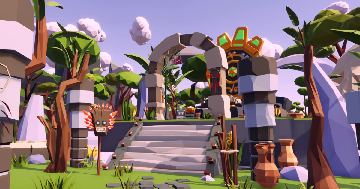 Low Poly Aztec Jungle URP RG | 3D Fantasy | Unity Asset Store
