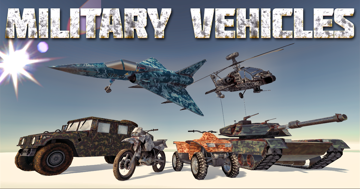 Military vehicles lowpoly | 3D Vehicles | Unity Asset Store