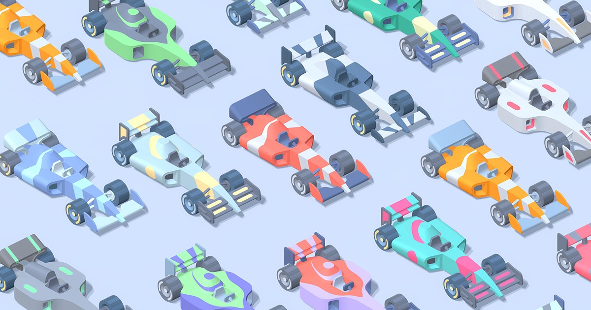 Hyper Casual Racing Cars | 3D Vehicles | Unity Asset Store
