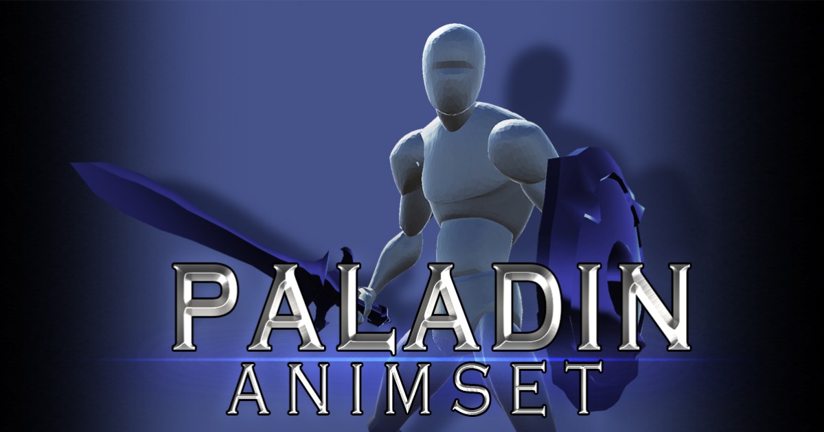 Paladin Anim Set | 3D Animations | Unity Asset Store