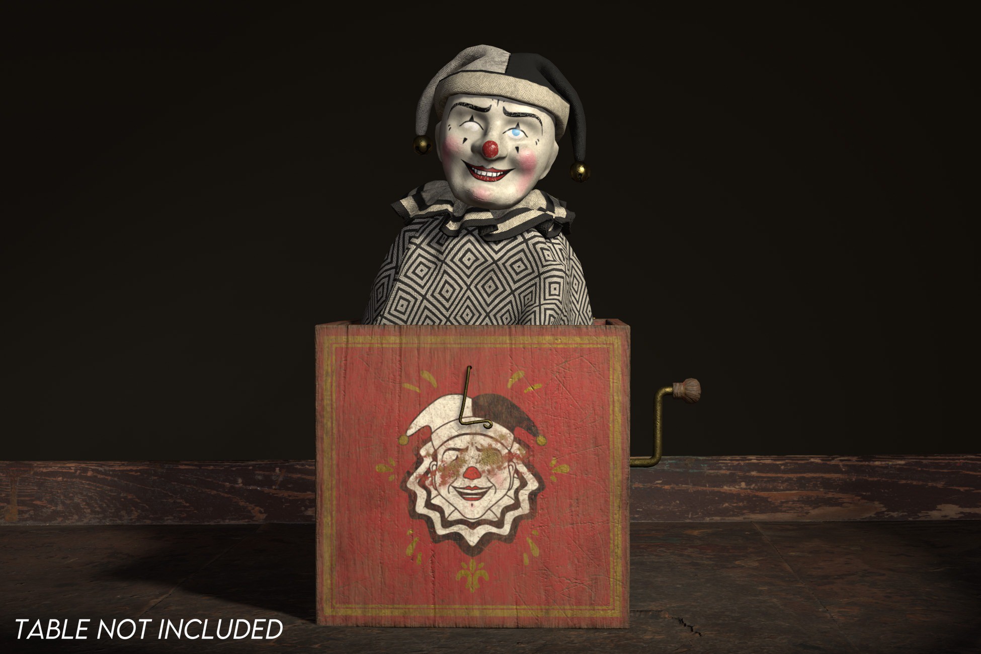 Jack in the Box - Animated, with sound | 3D Props | Unity Asset Store