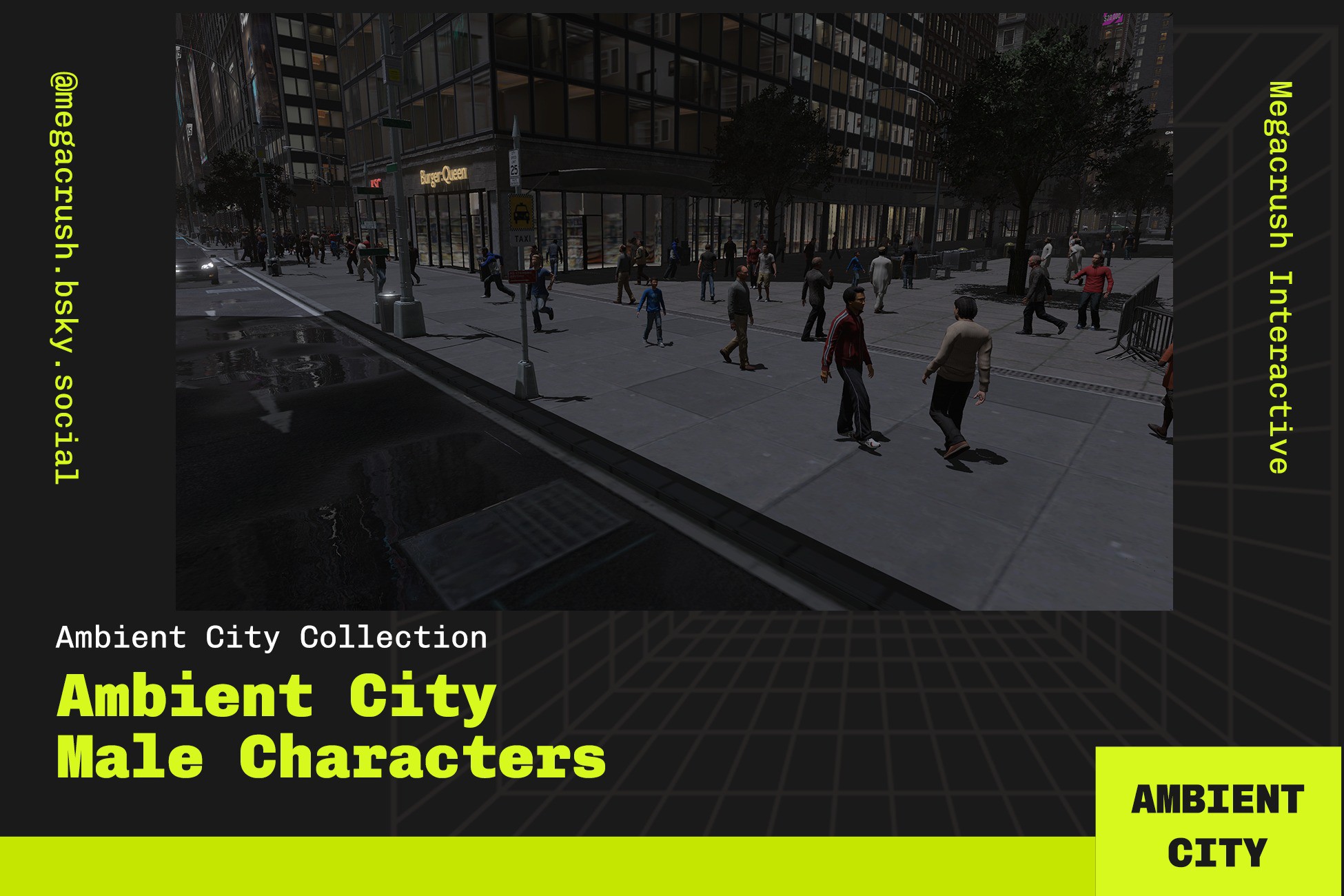 Ambient City Characters - Male | Characters | Unity Asset Store