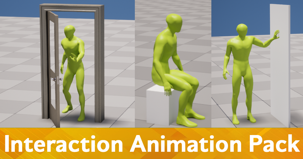 Interaction Animation Pack | 3D Animations | Unity Asset Store