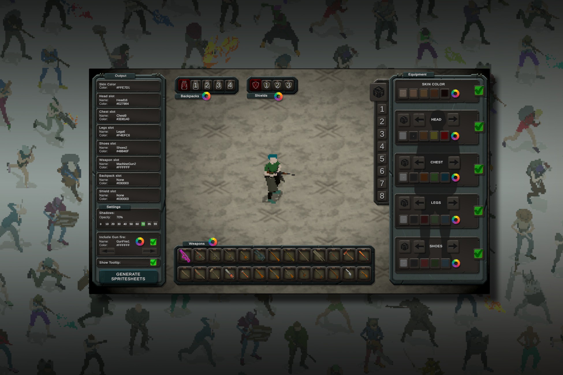 Character Creator – Modern 2D by SmallScale Interactive