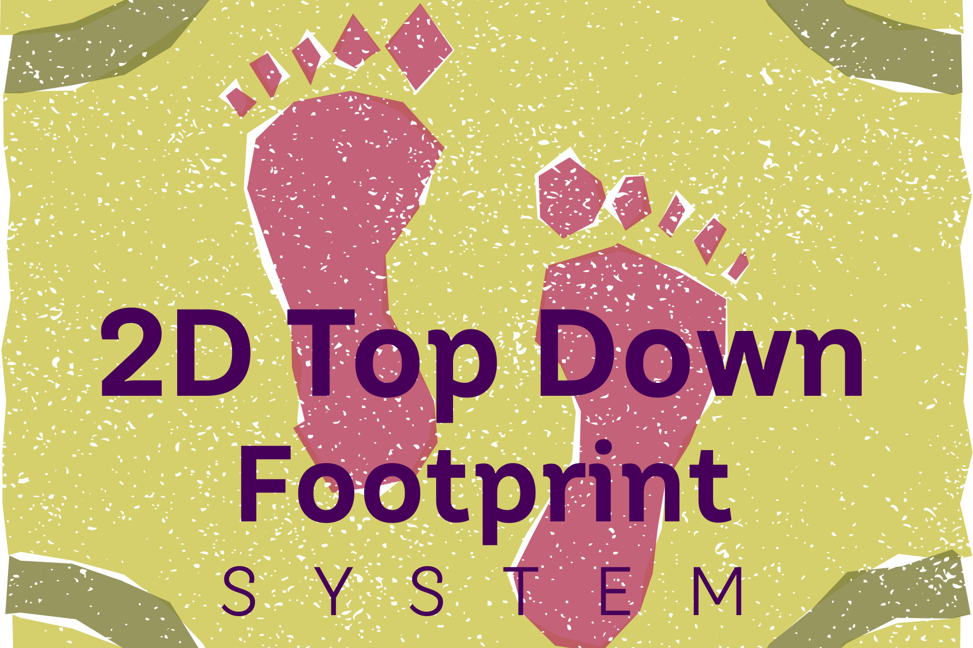 2D TopDown Footprint System | 2D | Unity Asset Store