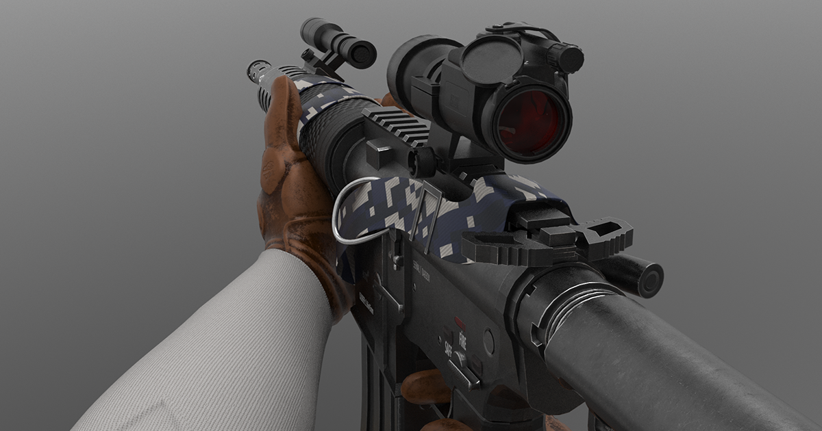 m4A1 Gun | 3D 무기 | Unity Asset Store