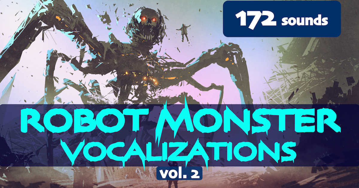 Robot Monster Vocalizations Vol. 2 | Creatures Sound FX | Unity Asset Store